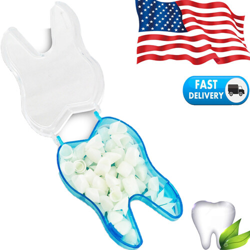 60pcs/box Anterior Teeth Caps Front Tooth Temporary Crown Dentist ...