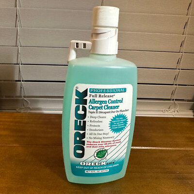 New Oreck Professional Full Release Allergen Control Carpet Cleaner ...