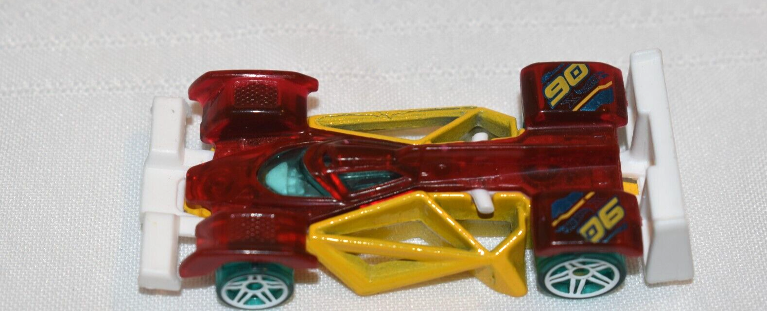 Hot Wheels Yellow & Red Race Car #06 Made in Malaysia M26 | eBay