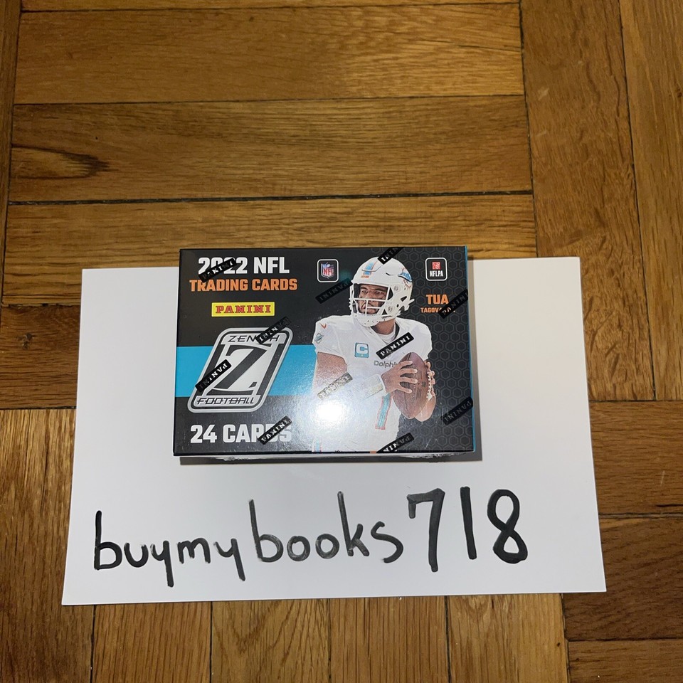 2022 Panini ZENITH Football BLASTER Box - Factory Sealed! SHIPS ASAP ...