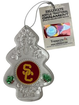 NCAA USC Univ Southern California Acrylic Christmas Tree Ornament ...