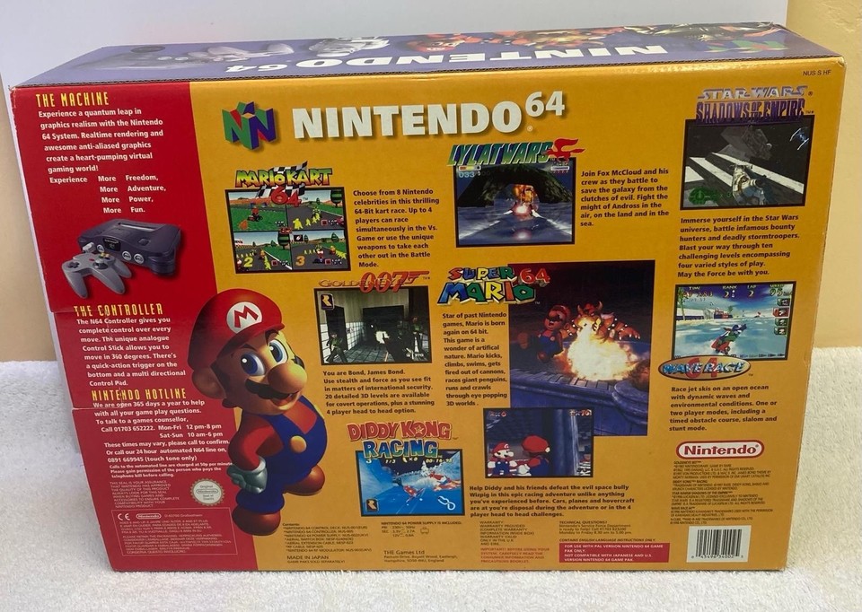 Nintendo 64 N64 Console Bundle Boxed, Tested Working | eBay UK