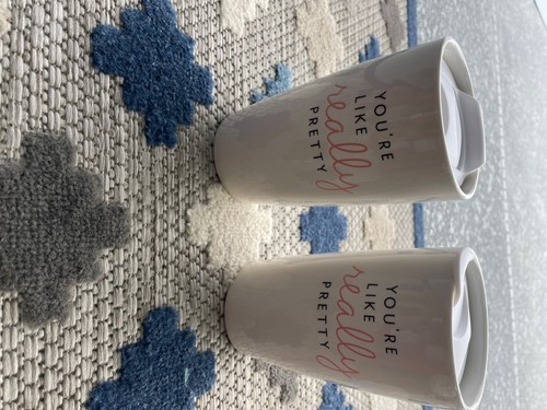 *2* Target bullseye coffee travel lidded mug you’re like really pretty ...