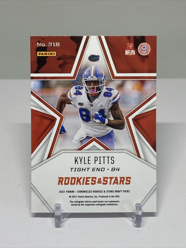 Kyle Pitts 2021 Panini Chronicles Rookies & Stars Card #318 RC Florida ...