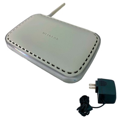 NETGEAR WGR614 v6 Wireless-G 54 Mbps Router & 4-Port 10/100 Switch w ...