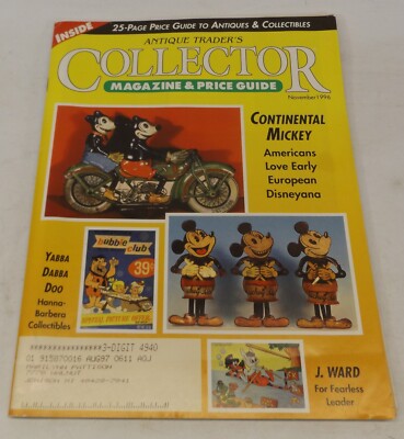Antique Traders COLLECTOR Magazine Price Guide November 1996 Europe ...