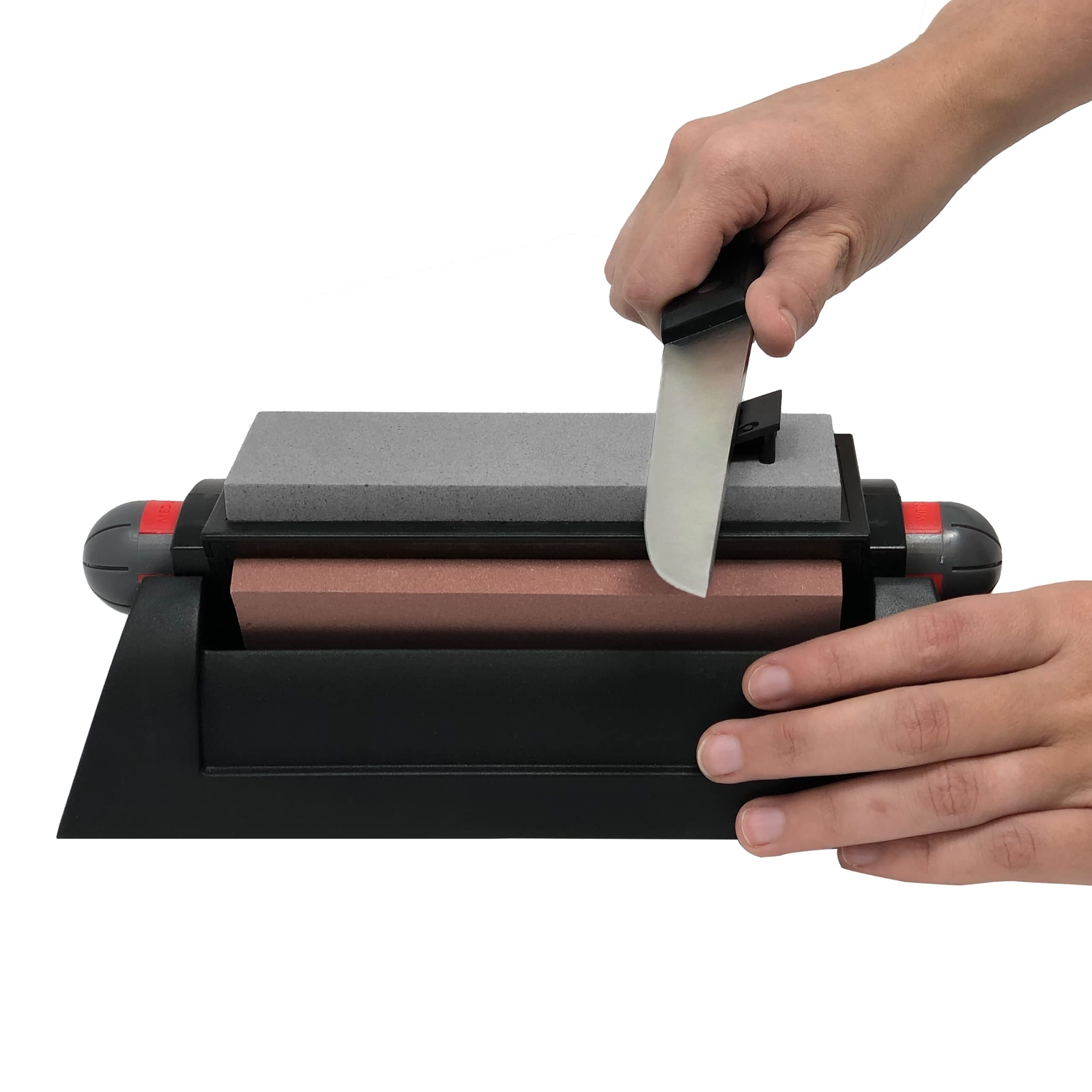 AccuSharp Stone Knife & Tool Sharpening System - Tri-Stone Knife ...