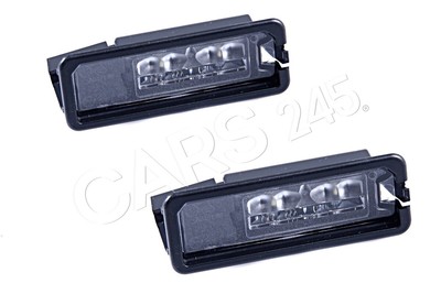 Genuine LED License Plate Lights 2pcs Seat Leon VW Amarok Scirocco ...