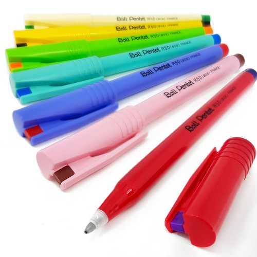 Pentel - R50 Ball - Liquid Ink Rollerball - Retro Edition | eBay