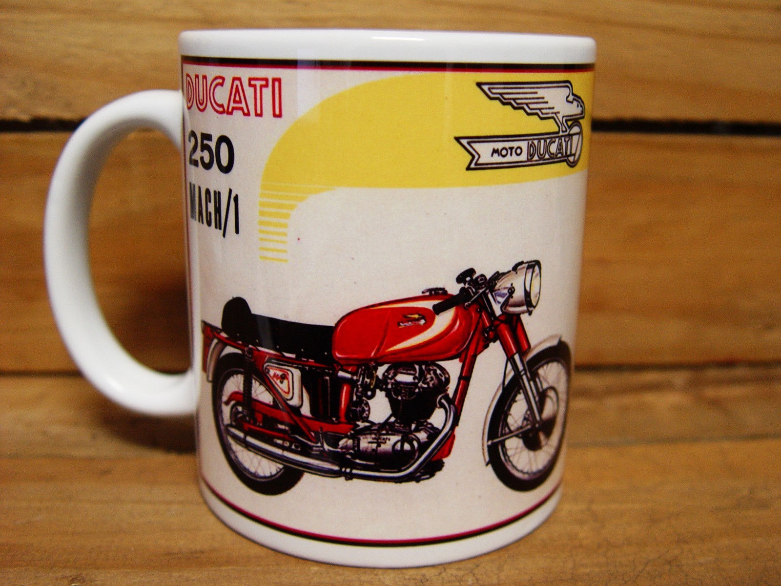 300ML CERAMIC COFFEE MUG - DUCATI 250 MACH 1 | eBay