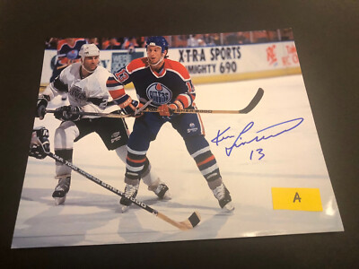 Edmonton Oilers Ken Linseman 8x10 Autograph Signed Photo Auto Lot A | eBay