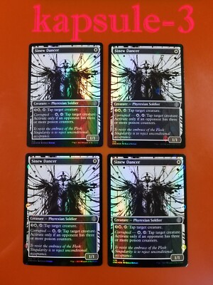 4x Sinew Dancer (426) | FOIL Showcase | Phyrexia: All Will Be One | MTG ...