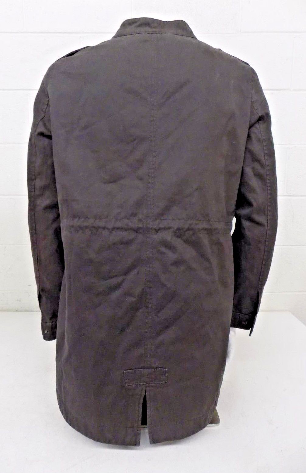 Halifax Traders Fleece Lined Gray Cotton Military-Style Jacket Men's XL ...