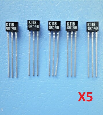 2SK118 Low-Noise-J-FET for Condenser-Microphone x 5 PCS | eBay UK