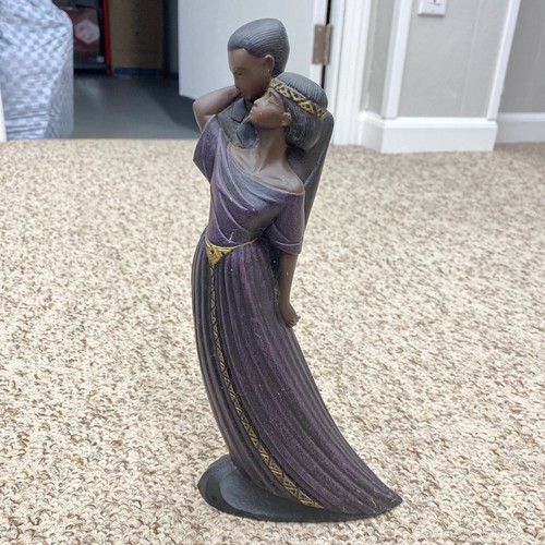 Mahogany Princess Figurine Statue Man & Woman by Ed von Rosmalen 1994 ...