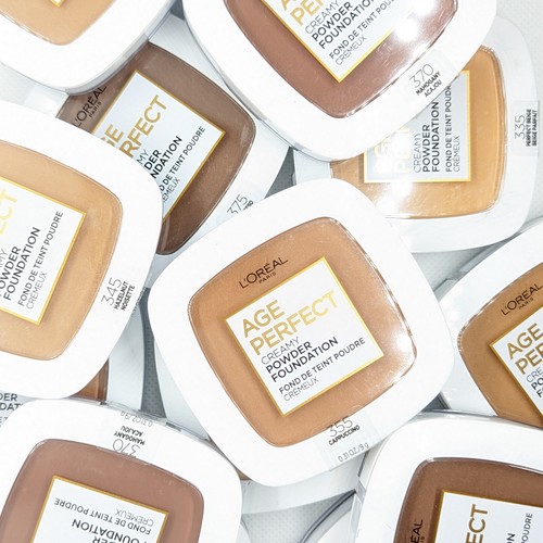 L'Oreal Paris Age Perfect Creamy Powder Foundation 1, 2 or 3pcs ~ YOU ...