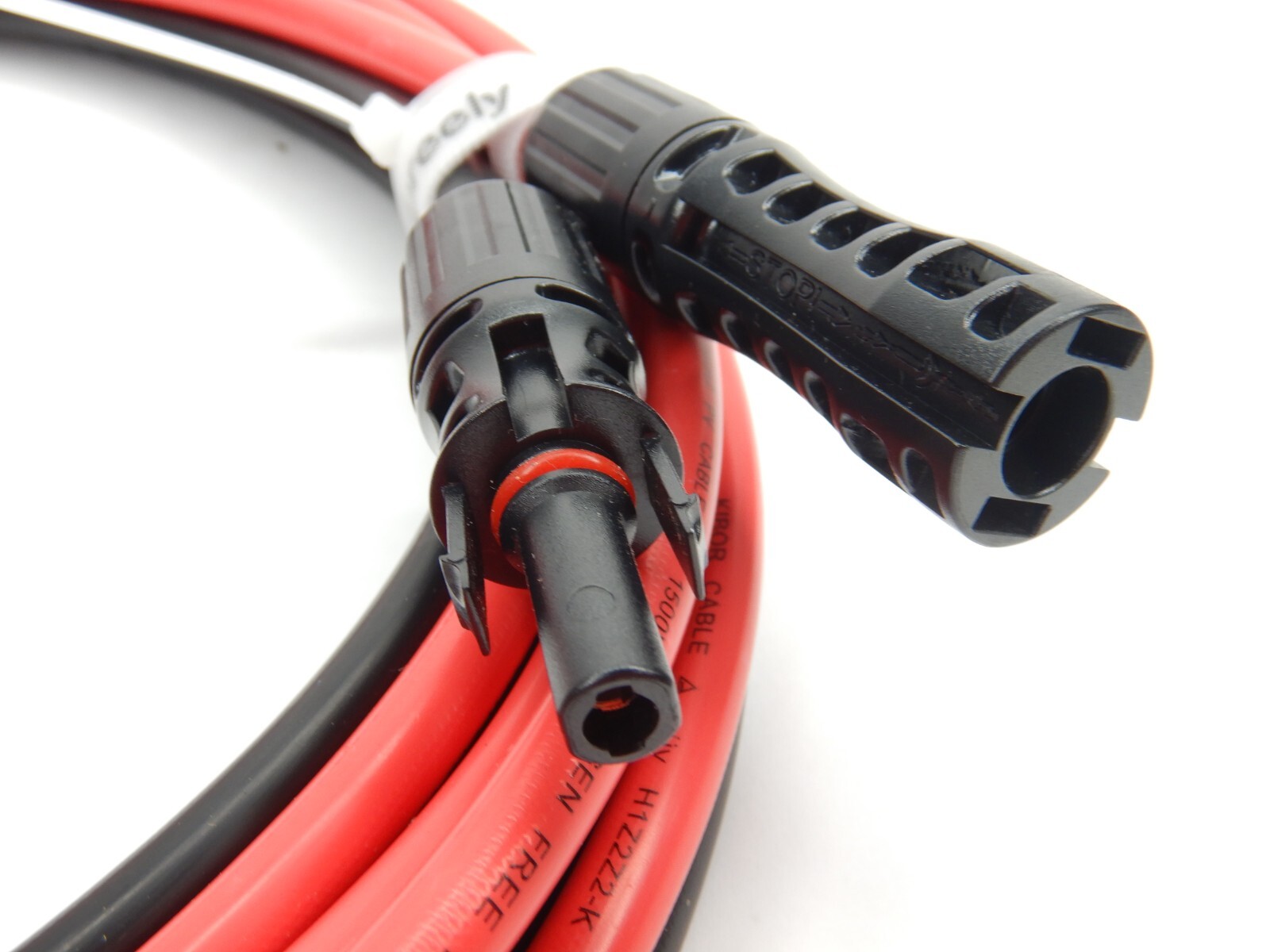 9.5Ft Kibor Solar Panel Wire Cable H1Z2Z20K H1Z2Z2-K 1x10.0mm PV DC ...