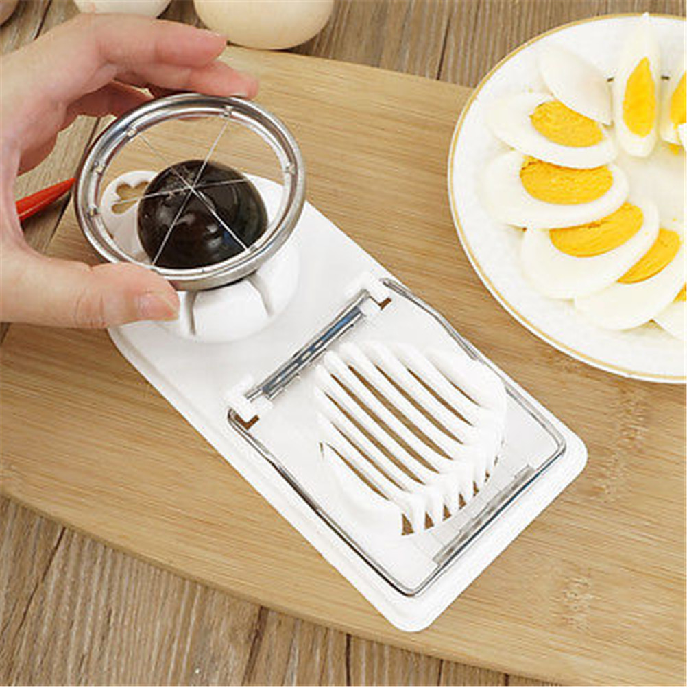 2 in 1 egg slicer mushroom tomato section cutter mold kitchen chopper ...