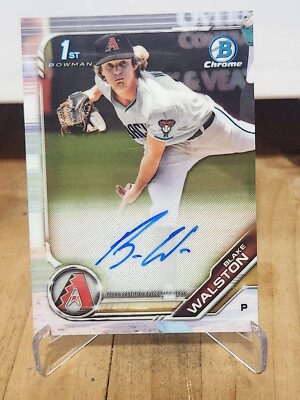 Blake Walston 1st bowman Auto Diamondbacks | eBay