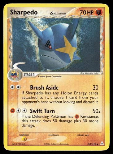 Sharpedo 53/110 Uncommon Pokemon Holon Phantoms MP | eBay