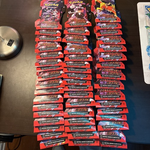 Pokemon Destined Rivals Sleeved Booster Pack BRAND NEW 50x(READY TO BE ...