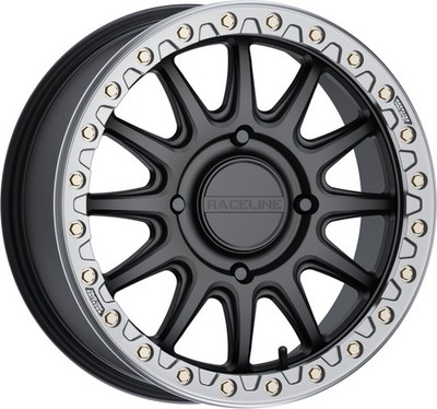 RACELINE A14 Alpha Beadlock Wheels Black/Gunmetal A14BG-77037+40 | eBay