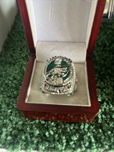 2017 Philadelphia Eagles NICK FOLES Super Bowl Championship Ring ...