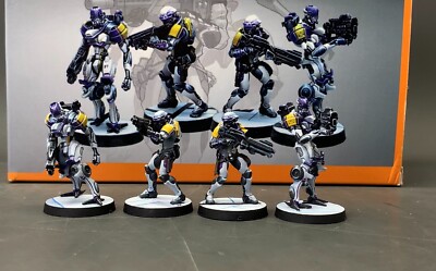 Arjuna Unit Aleph Infinity Presale Painted Gallery Army Miniature Model ...