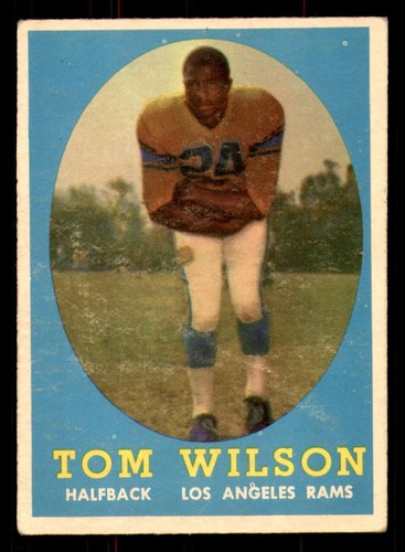 1958 Topps #67 Tom Wilson Very Good LA Rams ID:387388 | eBay