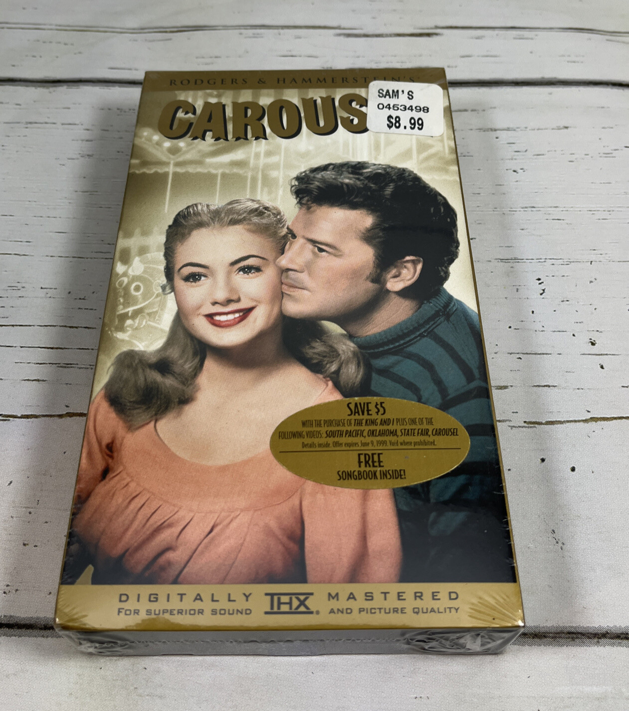 Carousel (VHS, 2002) Gordon MacRae Shirley Jones BRAND NEW SEALED ...