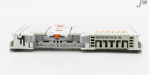 32193 BECKHOFF ETHERCAT TERMINAL, 2-CHANNEL ANALOG INPUT (NEW) EL3122 ...