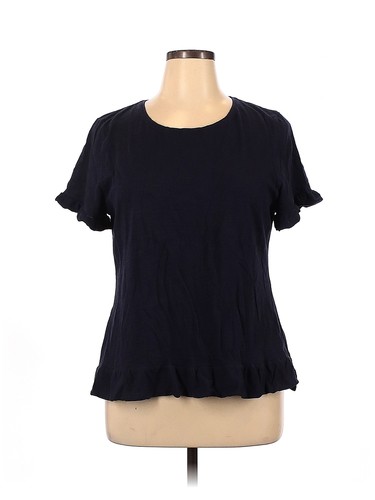 Talbots Outlet Women Black Short Sleeve Top XL | eBay