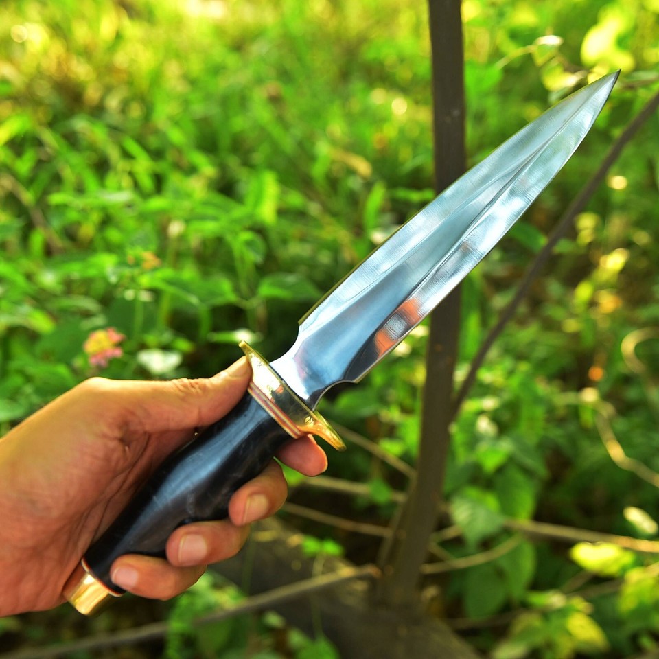 V-42 Dagger Replica US Special Forces WWII Fixed Knife- Double Edge ...