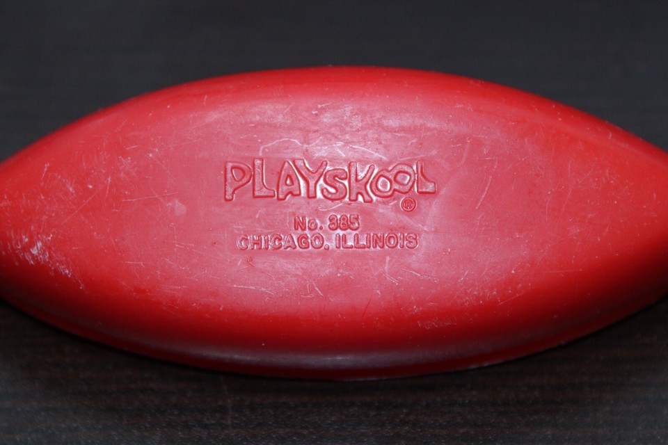 Playskool Square Blockhead Little People Canoe (from Camping set 385 ...