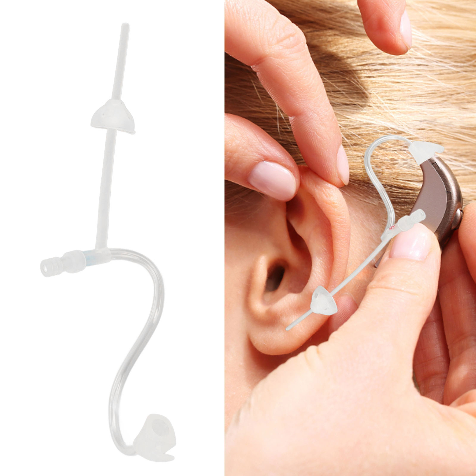 (Left Ear 2BL)5x BTE Sound Aid Replacement Slim Tubes 2B Size Sound ECA | eBay