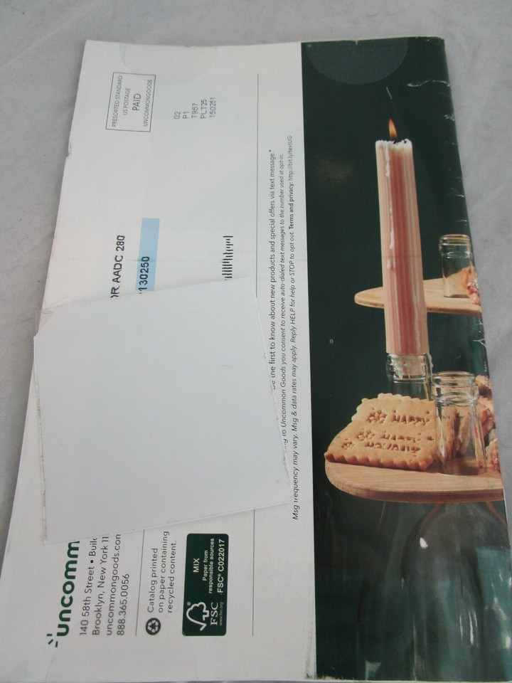 Uncommon Goods Catalog Holiday 2020 Unique Gift Ideas Brand New | eBay