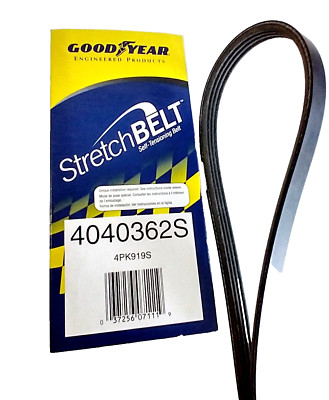 Serpentine Belt Stretch Belt Self-Tensioning Belt GOODYEAR 4040362S ...