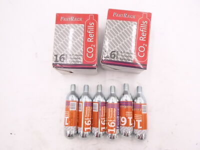 12 Packs Threaded CO2 Cartridges 16 Gram | eBay