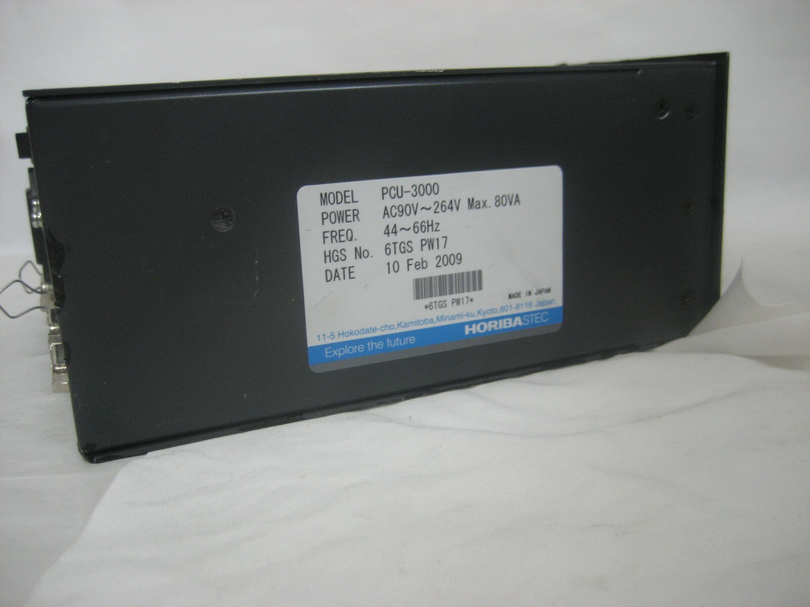 HORIBA STEC PRESSURE CONTROLLER PCU-3000 for sale online | eBay