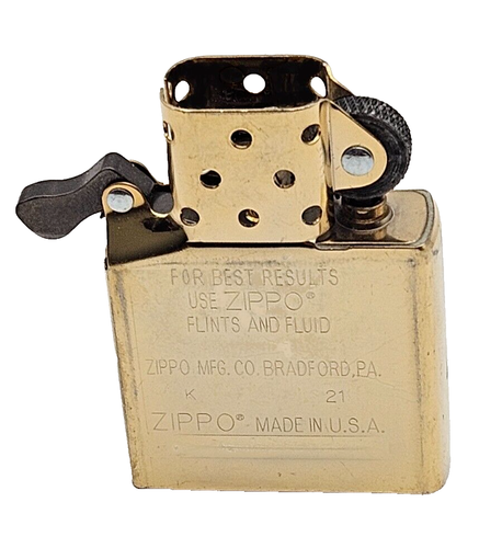 Genuine Zippo Brass Lighter Replacement Insert - New | eBay