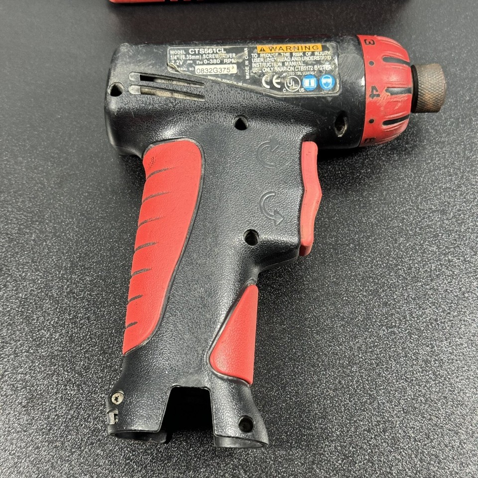 Snap-On CTS561CL 7.2V Cordless Screwdriver With Charger (no Battery ...