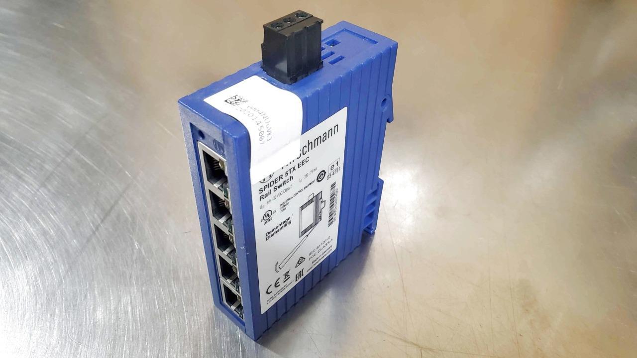 Hirschmann SPIDER 5TX-EEC Unmanaged Ethernet Switch 5-Port 100 Mbit/s ...