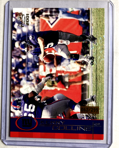 2001 Pacific Retail LTD #278- Kerry Collins Sp #'d 62/299 | eBay