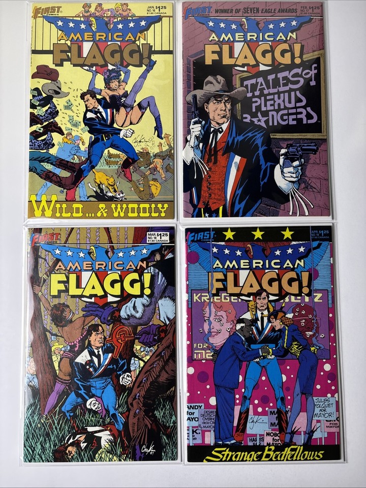 First Comics - American Flagg - Comic Book Lot Of 27- #1-26, + Special ...