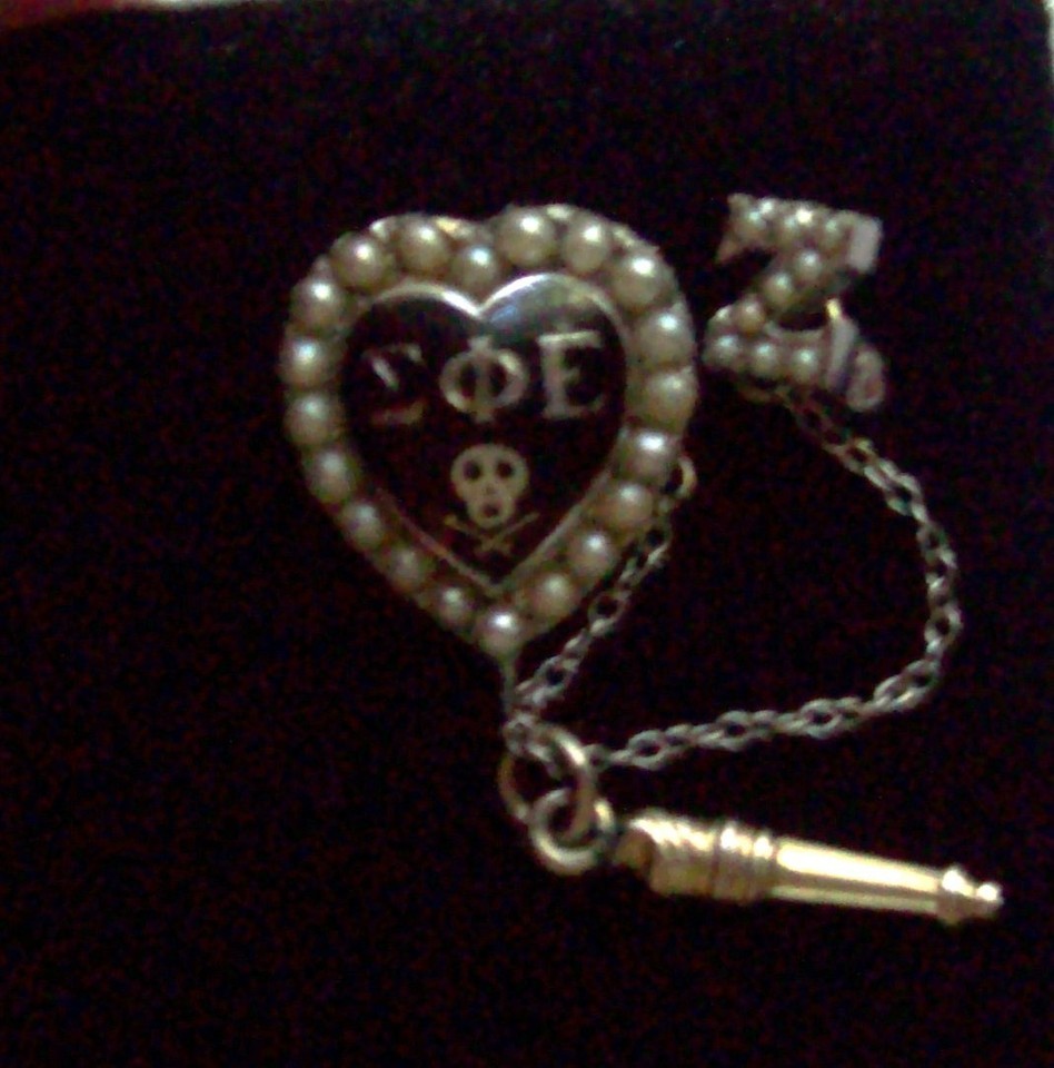 10K Fraternity Sigma, Phi, Epsiton Skull & Bones with Z & Torch on ...