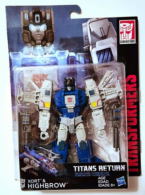 Highbrow & Xort Transformers Titans Return Generations Deluxe 2016 ...