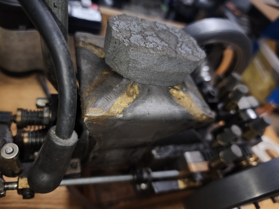 Shop Hobby Made RUNNING MACHINED HIT MISS MODEL GAS ENGINE MODEL 5.5 ...