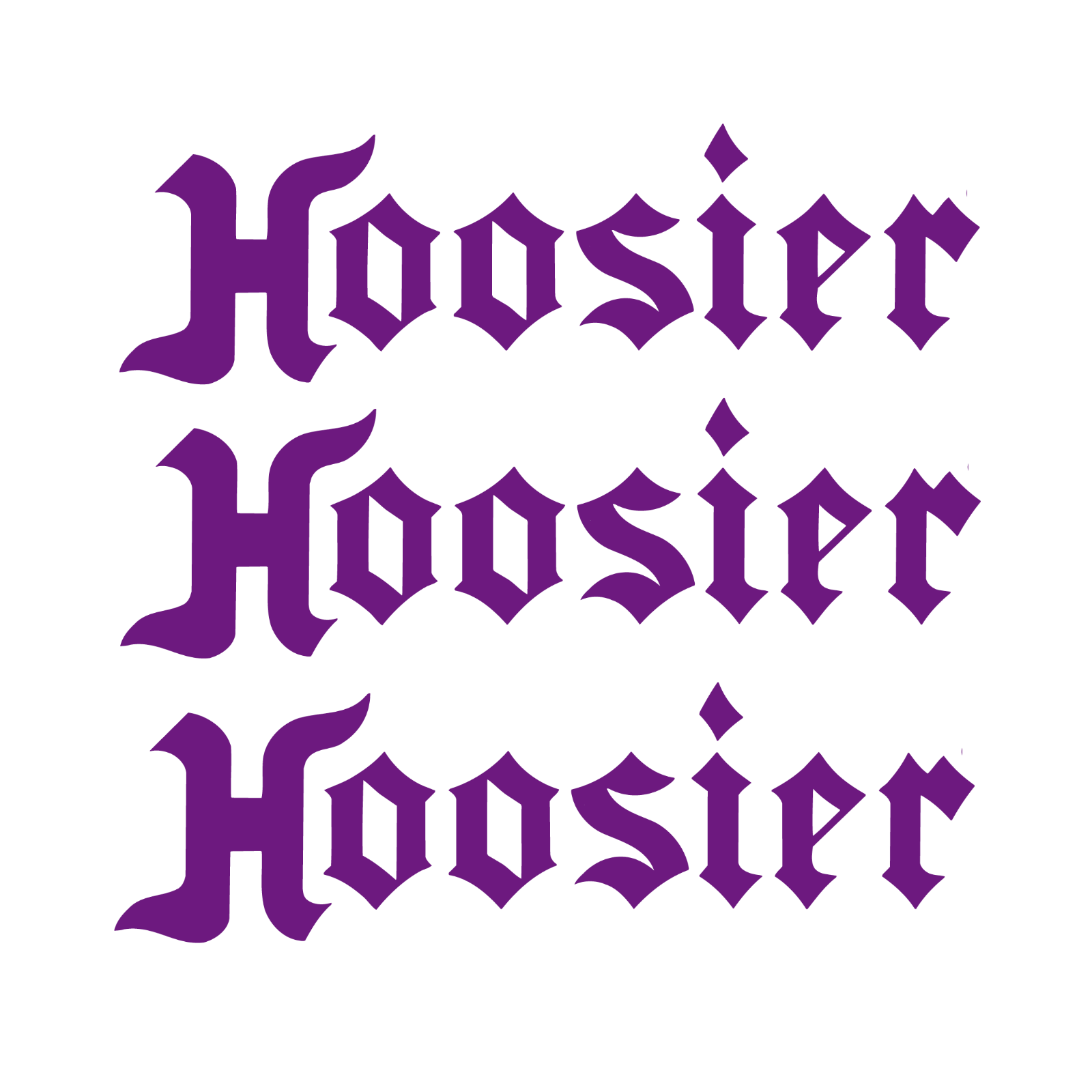 Hoosier Sticker Racing Tire Sticker Drag Radial Slick DOT Decal Window ...