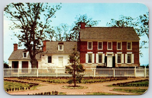 Vintage Postcard Dover Delaware The John Dickinson Mansion | eBay