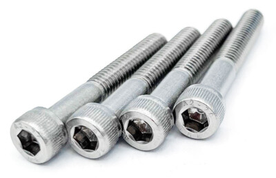 4 Center Cap Screws, Long 6mm x 40mm, Stainless Steel | eBay